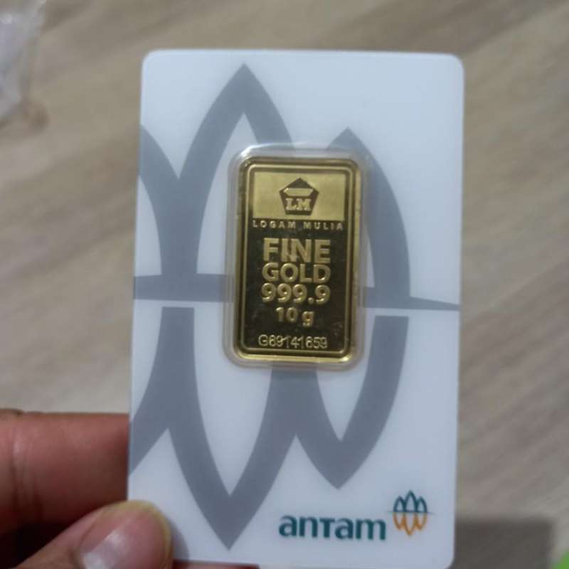 Jual Emas 10 Gram ANTAM - Logam Mulia - Emas Batangan di Seller Sport ...