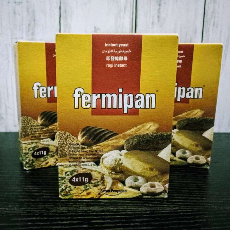 Jual Fermipan Ragi Instan (4x11gr) / Instant Yeast/ Ragi Kering Di ...