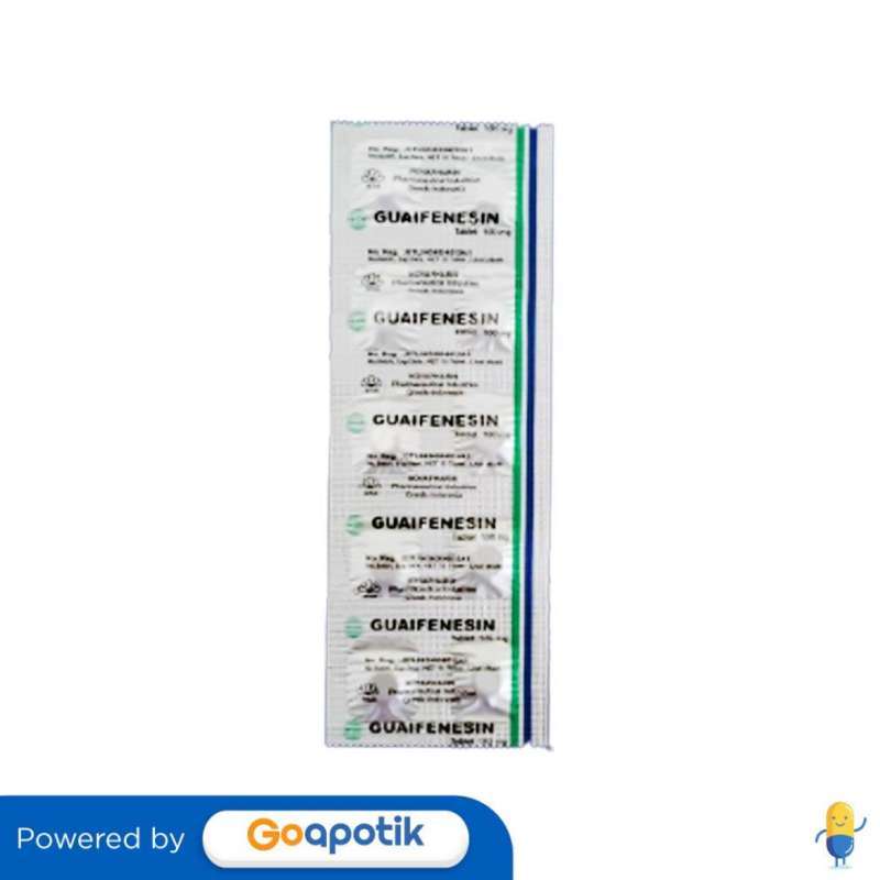 Jual GUAIFENESIN NOVAPHARIN 100 MG STRIP 10 TABLET di Seller Apotek ...