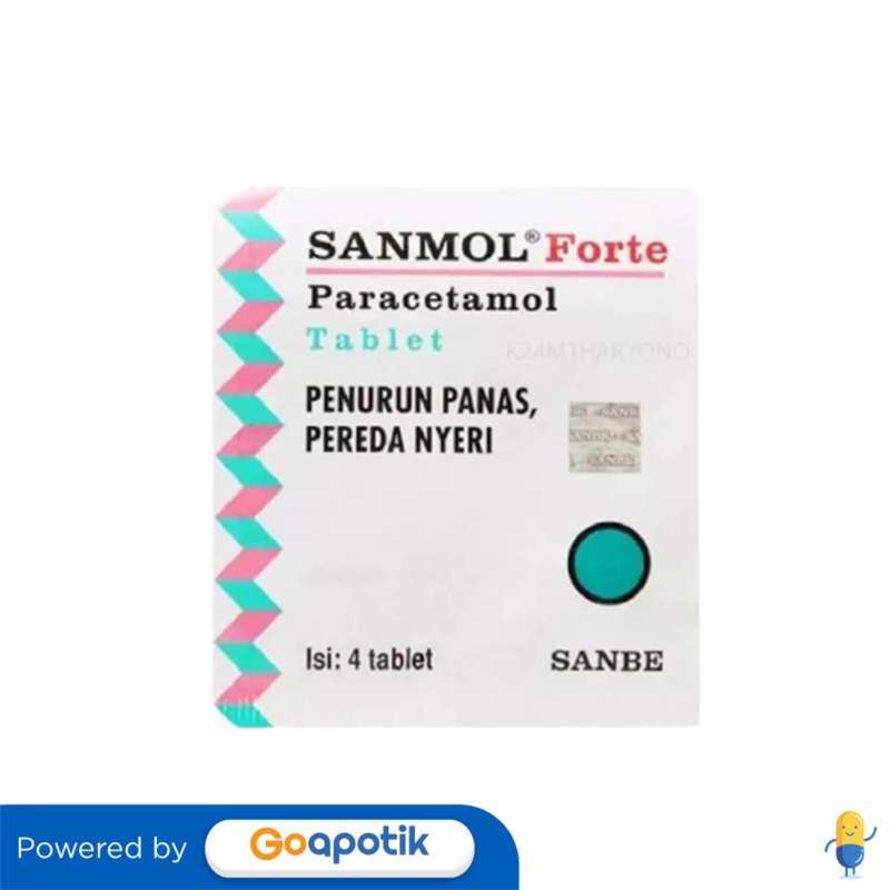 Jual Sanmol Forte 650 Mg Strip 4 Tablet Di Seller Apotek Sontani Farma ...