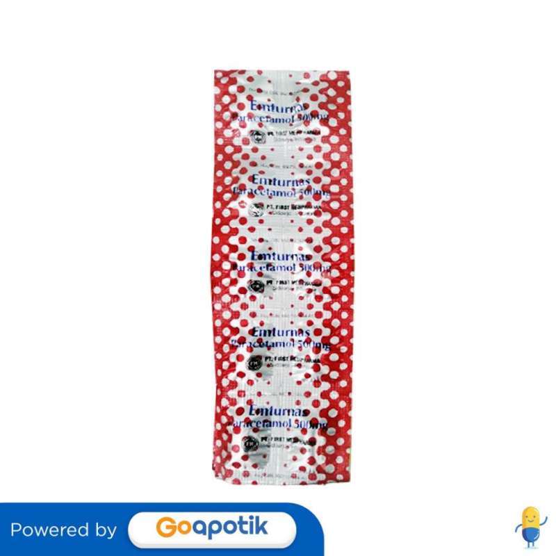 Jual Emturnas 500 Mg Strip 10 Kaplet Di Seller Apotek Mako Farma ...