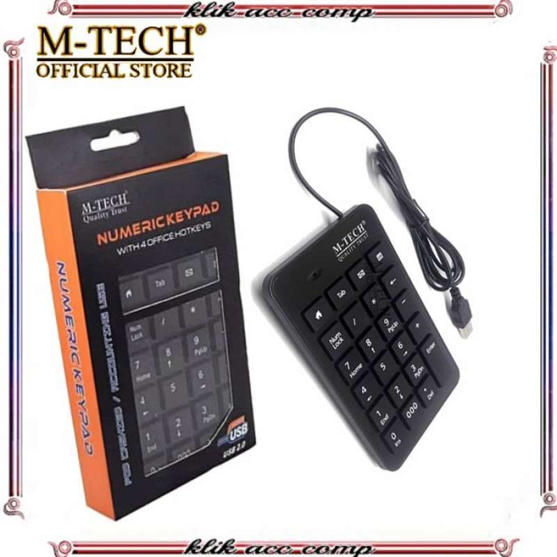 Promo Keyboard Numerik Mtech usb/M-Tech Keyboard keypad Numerik Diskon ...