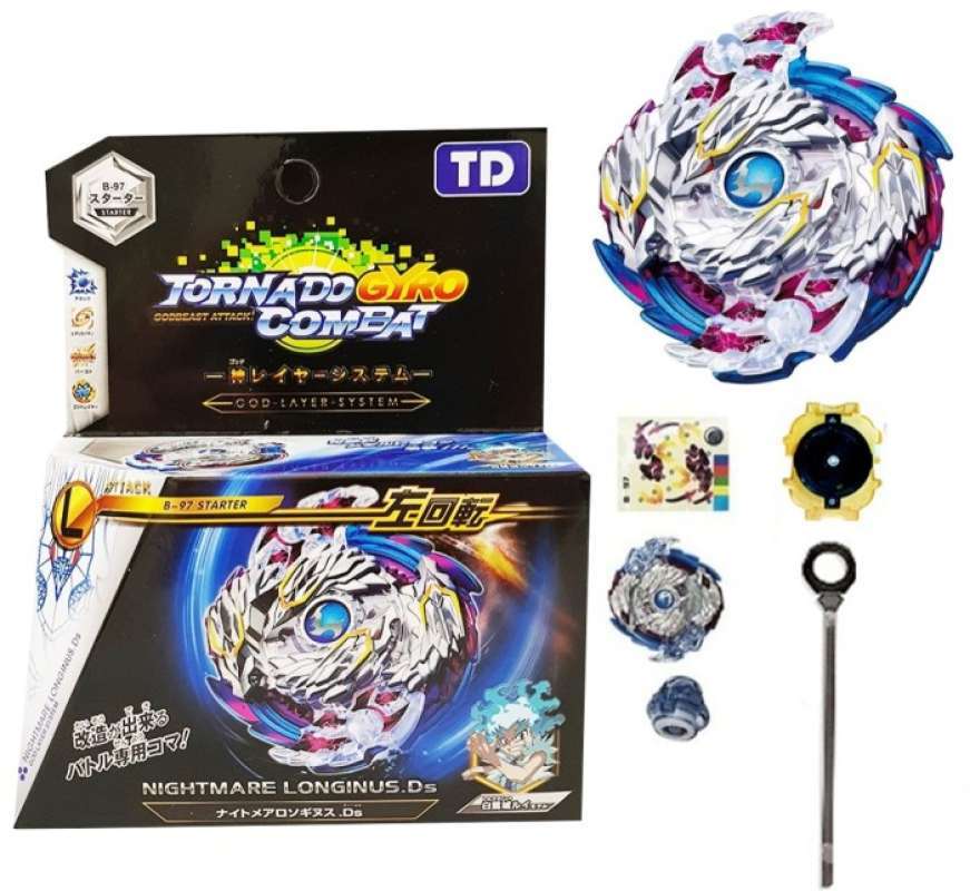 Promo Beyblade Burst Nightmare Longinus Rage Longinus Guilty Longinus ...