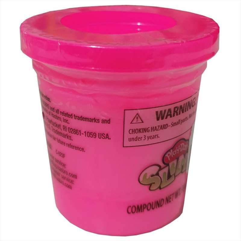 Jual Play-Doh Slime Single Can 3.2 OZ Pink 91 Gr Original Compound di ...