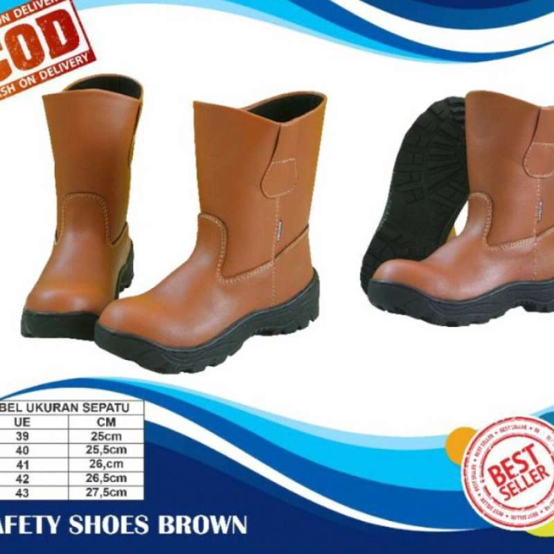 Promo sepatu safety boot sepatu safety boot pria sepatu safety boot ...