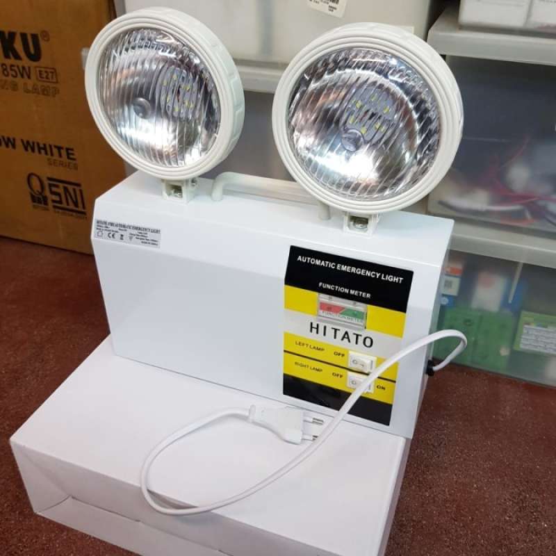 Promo Lampu Emergency Hitato 3Watt Mata Kucing Diskon 23% di Seller ...