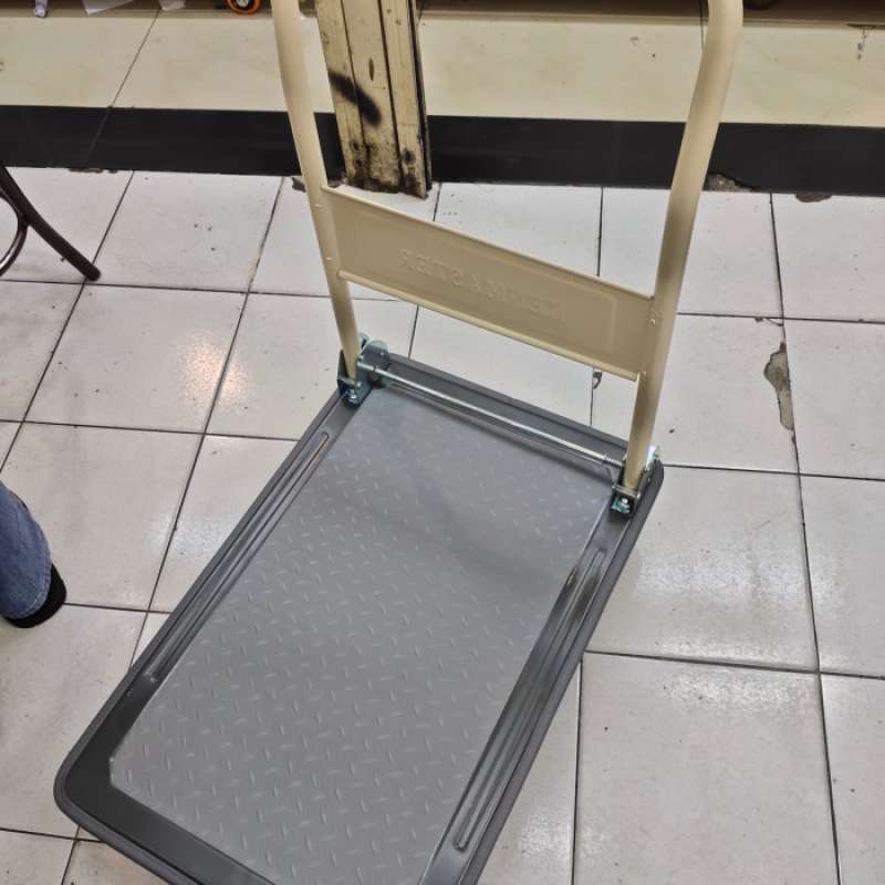 Promo Troli 150 Kg, Hand Truk Besi /Troli Besi Diskon 23% di Seller ...