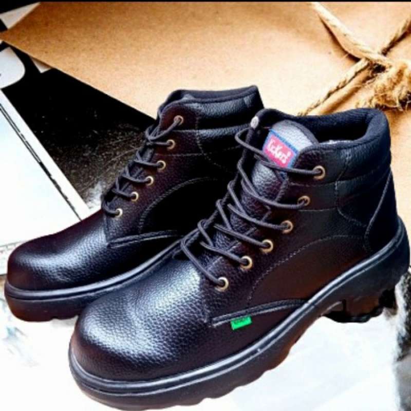Promo sepatu safty boots/ sepatu ujung besi kerja alat berat - Semua ...