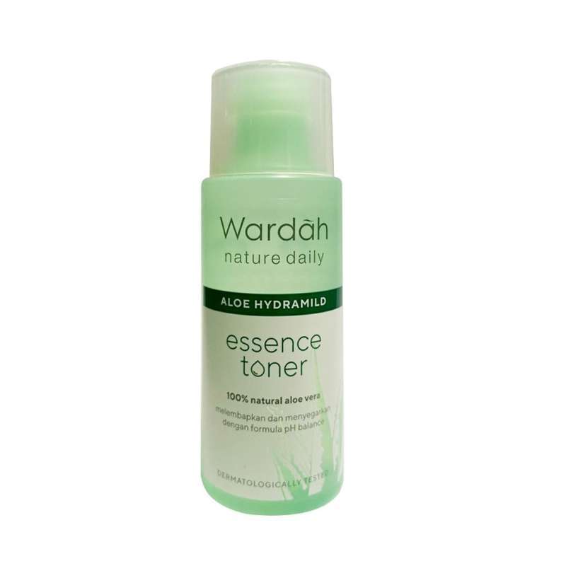Jual Wardah Nature Daily Aloe Hydramild Essence Toner 100 Ml Di Seller ...