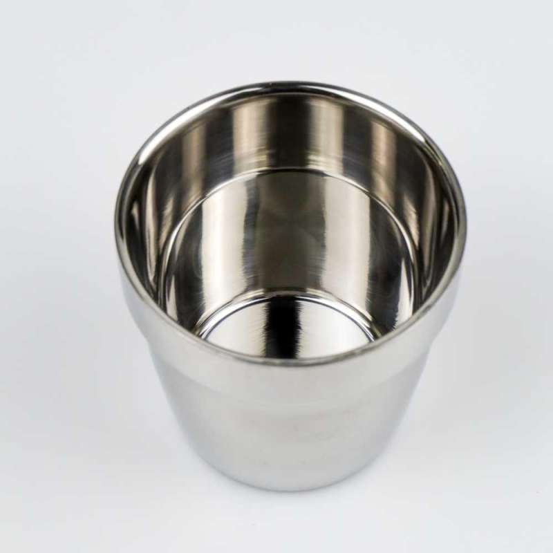 Promo One Two Cups Gelas Bir Stainless Steel 180ML - J070 Diskon 37% di ...