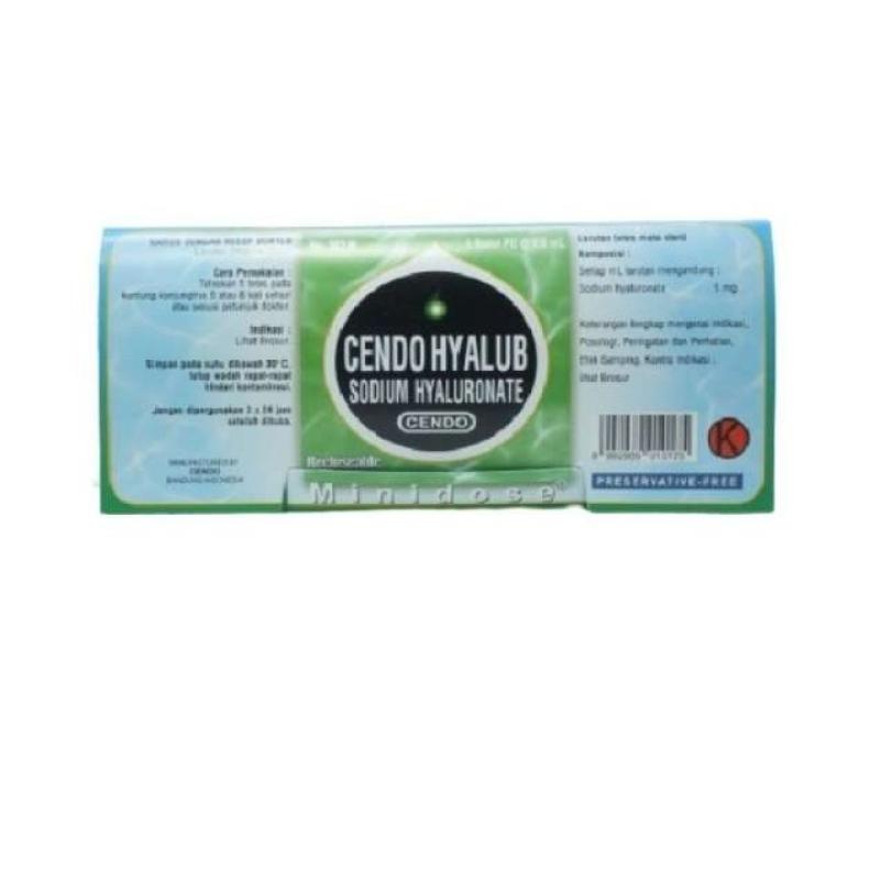Promo CENDO HYALUB MINIDOSE 0,6 ML / SODIUM HYALURONATE/ MATA KERING ...