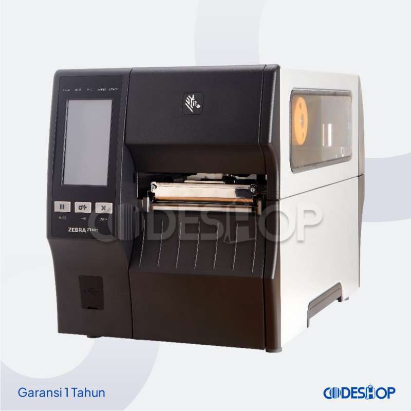 Jual Printer Barcode Zebra Zt411 Cetak Label Thermal Semicoated 203 Dpi ...