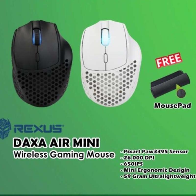 Promo Rexus Daxa Air Mini Wireless Gaming Mouse Diskon 23% di Seller ...
