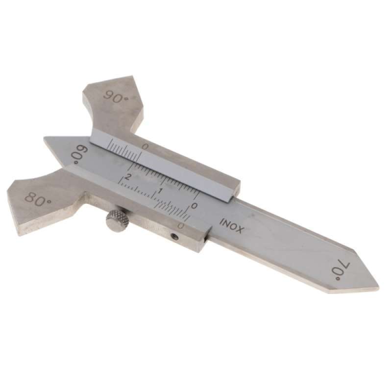 Jual Fillet Weld Ruler Weld Seam Tester Weld Measurement Tool Stainless ...