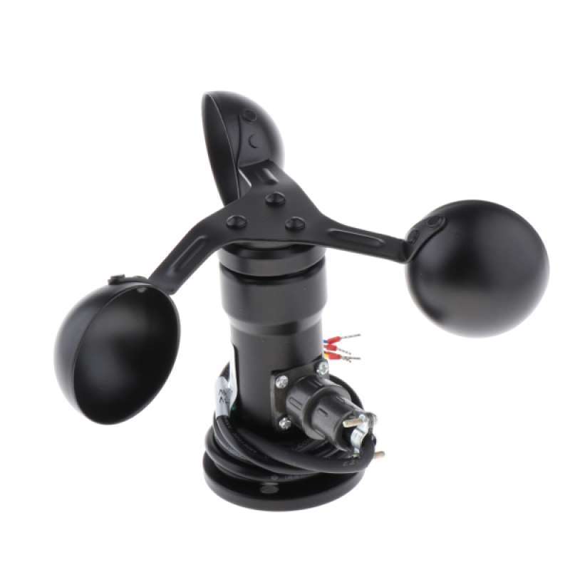 Jual Wind Speed Sensor Three Cup Anemometer Aluminium Alloyed Rs485 ...