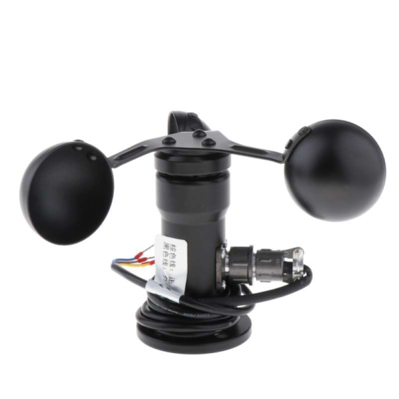 Jual Wind Speed Sensor Three Cup Anemometer Aluminium Alloyed Rs485 ...