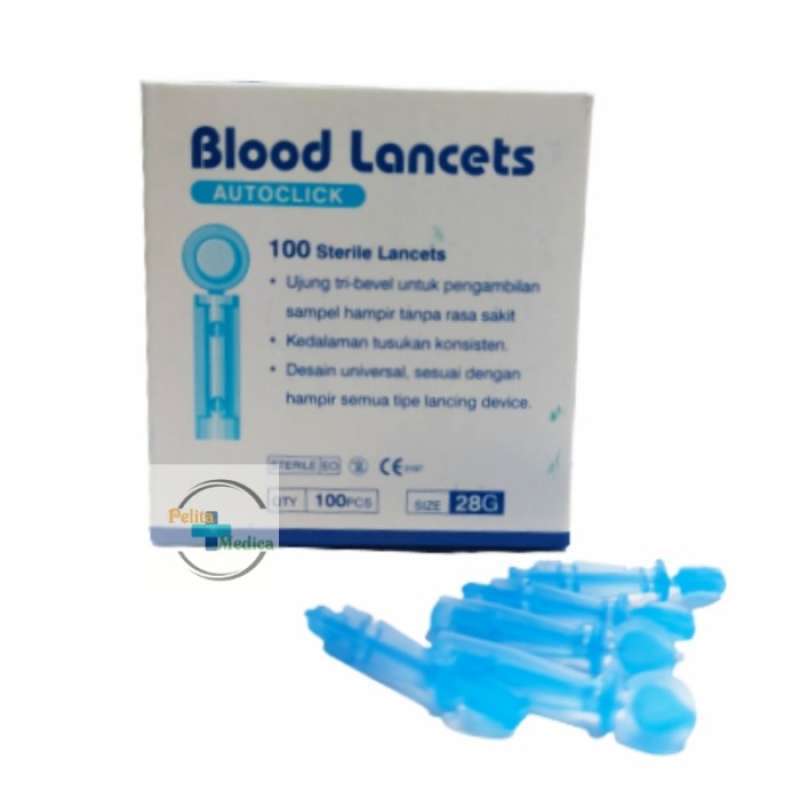 Jual Blood Lancet 28G Onemed Box Isi 100 di Seller Estellaa Shop - Kab ...
