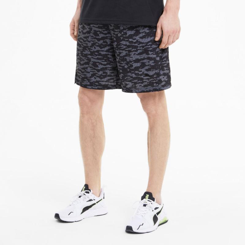 Jual PUMA Men Training AOP Woven 8 Short [519413 01] - Black L di ...