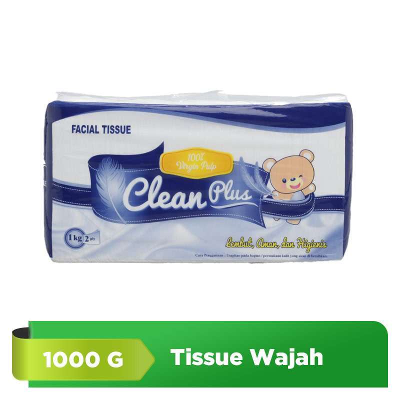 Promo Medan - Clean Plus Facial Tissue [1000 grams] Diskon 27% di ...