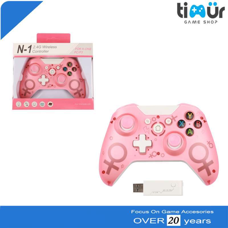 Jual Stik Stick Controller Joystick Xbox ONE PC PS3 Laptop Pink ...