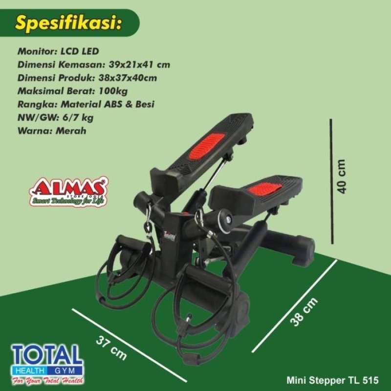 Jual Stepper Climber Steper Mini Alat Olahraga Fitness Cardio Jalan ...