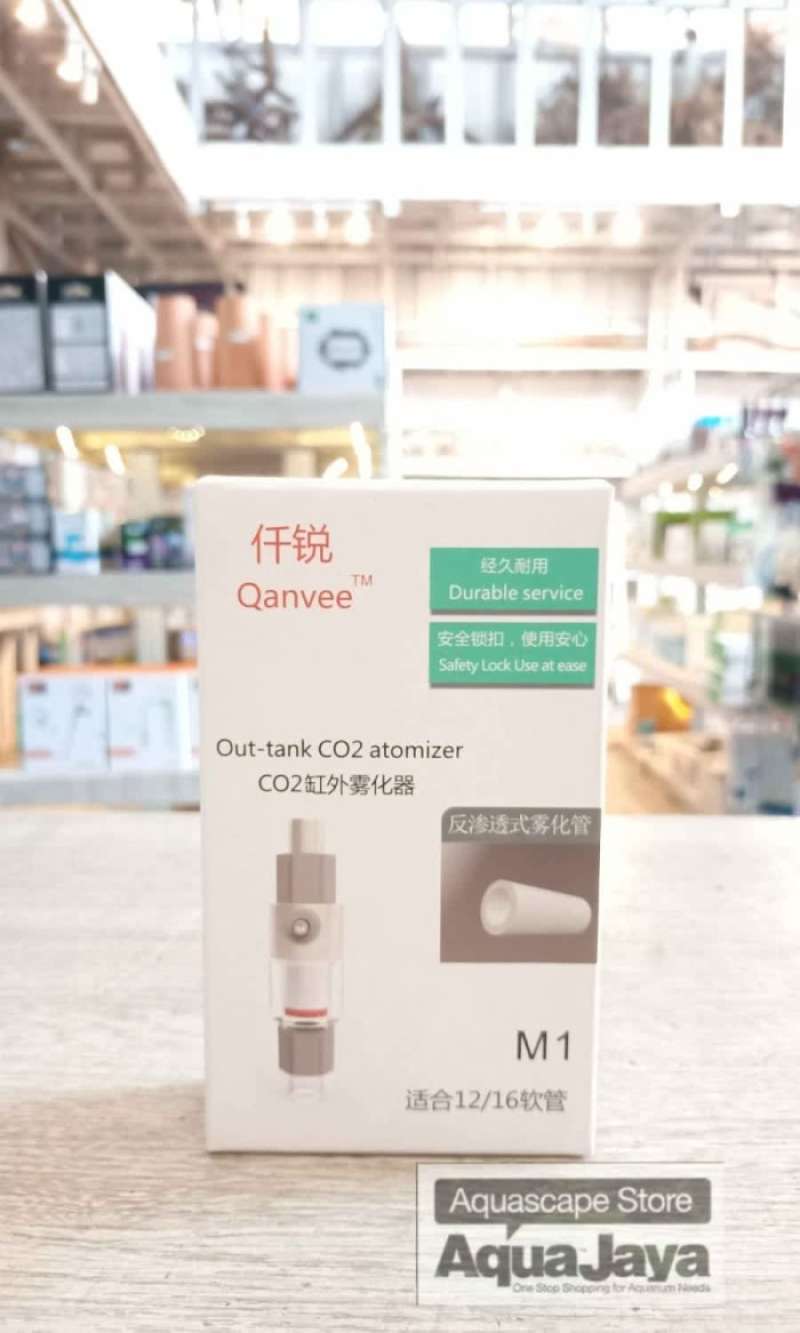 Jual Qanvee inline Diffuser M1 12/16 Out Tank M1 CO2 Inline Diffuser di Seller MairaJaya Abadi ...