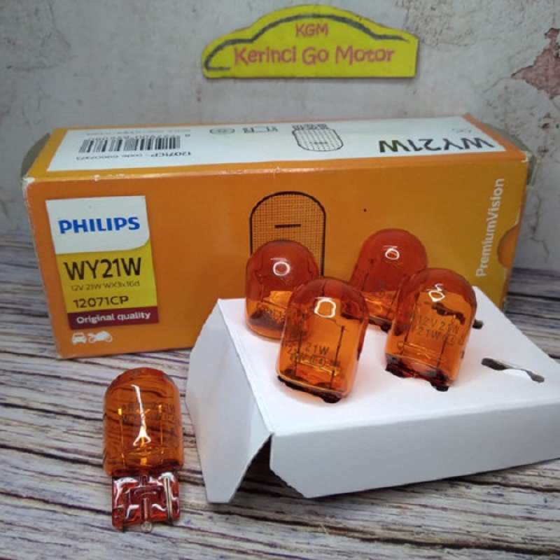 Jual Bola Lampu (bohlam/bulb) Philips Wy21w 12v 12071 Cp Di Seller Cv ...