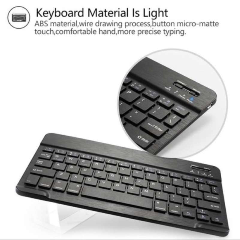 Jual Huawei Matepad 10.4 Inch Book Cover Flip Stand Keyboard Wireless ...