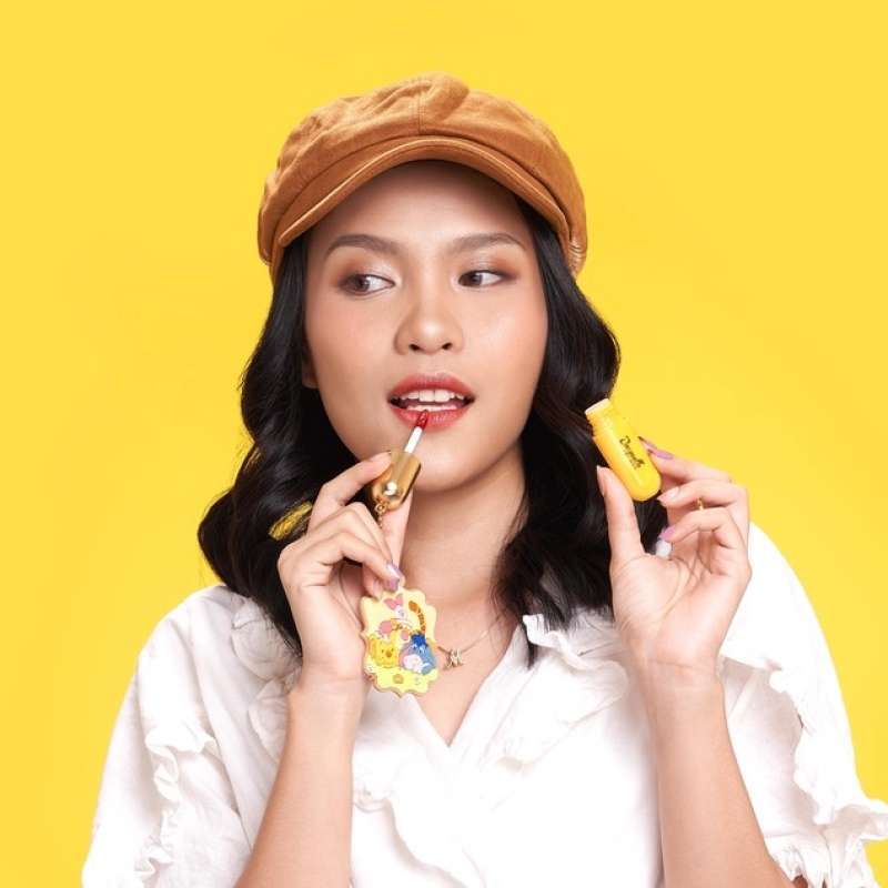 Jual [jacquelle] Tinted Lipcloud - Loyal Berry Pink (disney Winnie The ...