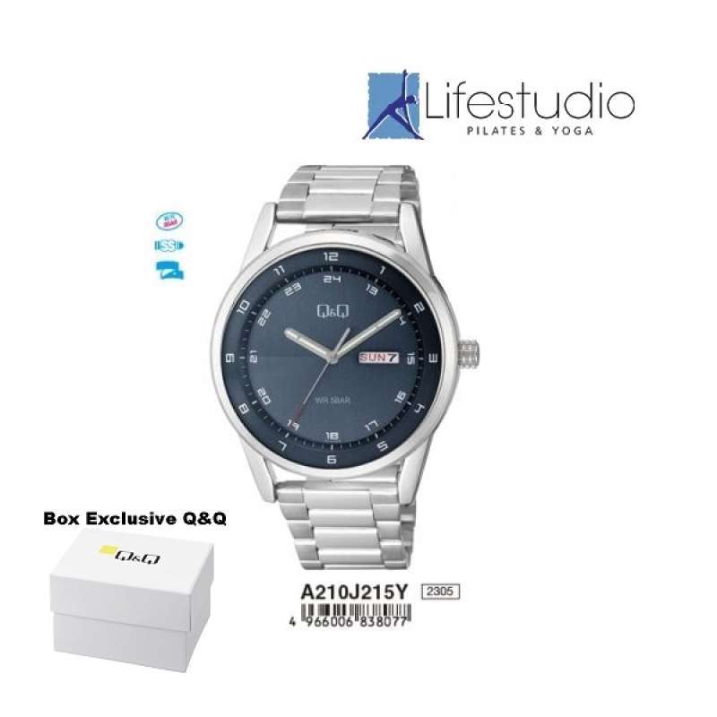Jual Jam Tangan Pria Classic Business Rantai Stainless Steel Analog ...