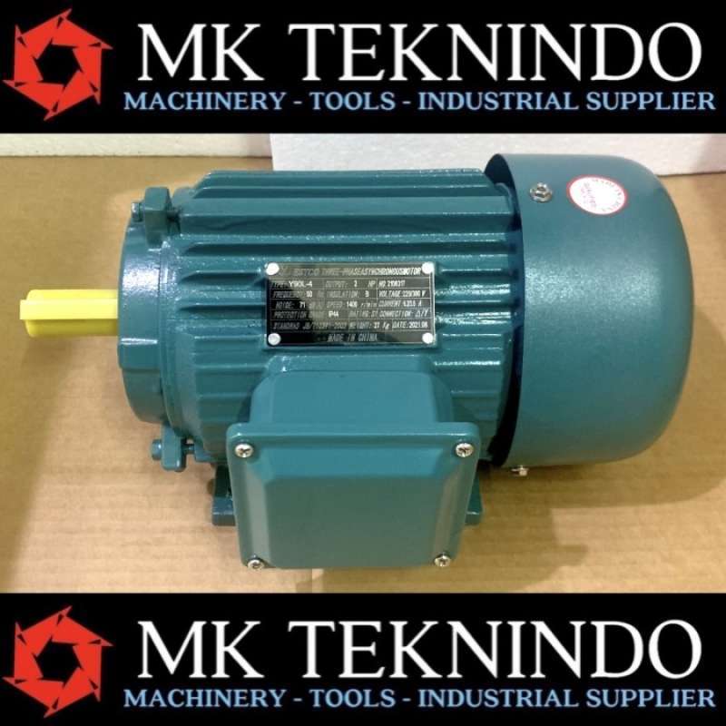 Jual Dinamo Elektro Motor 2 Hp 3 Phase / Electro 2 Pk 4 Pole 1400 Rpm Di Seller Umar Store Tick ...
