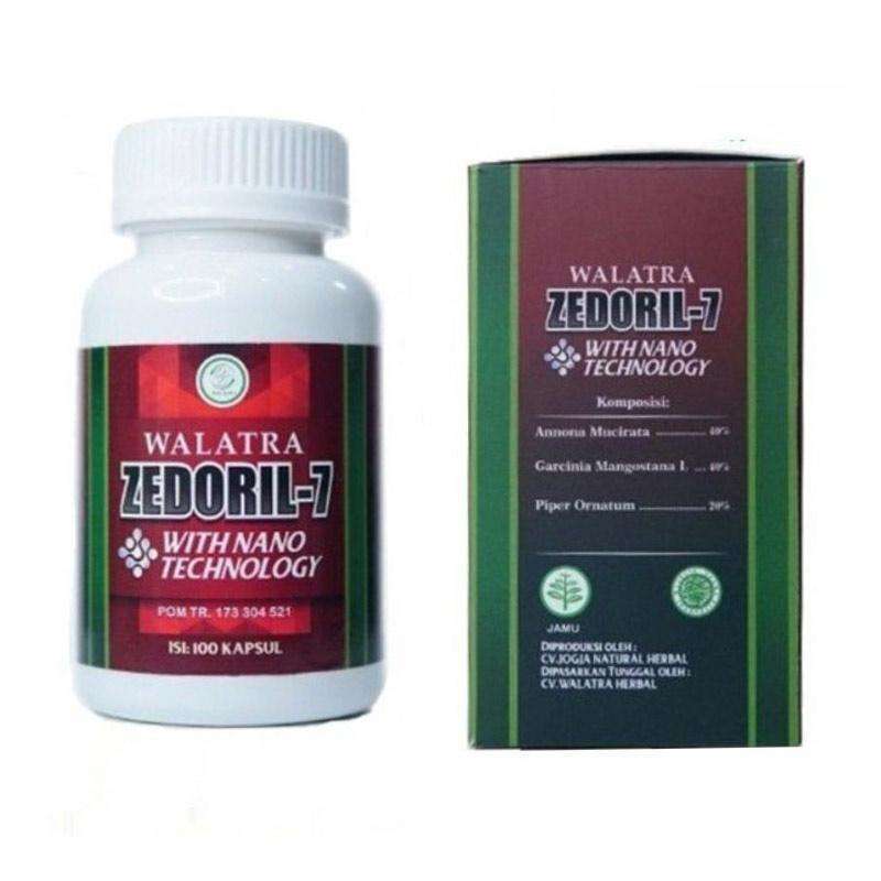 Jual Walatra Zedoril 7 Kapsul Obat Penghancur Sel Kanker Dalam Tubuh Di ...
