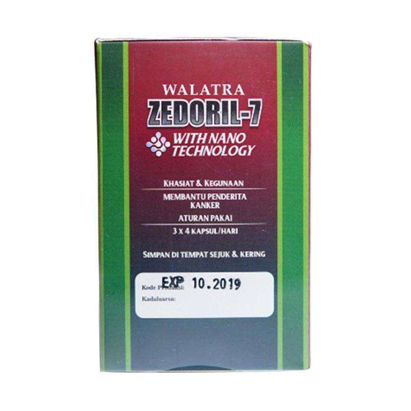 Jual Walatra Zedoril 7 Kapsul Obat Penghancur Sel Kanker Dalam Tubuh Di ...