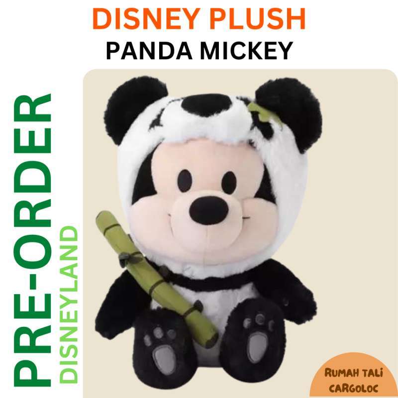 Jual PO Boneka DISNEY PANDA MICKEY Small Plush di Seller Main Disini ...