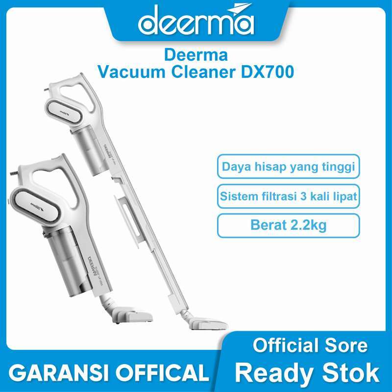 Promo Deerma DX700 2-In-1 Handheld Vacuum Cleaner Diskon 69% di Seller ...