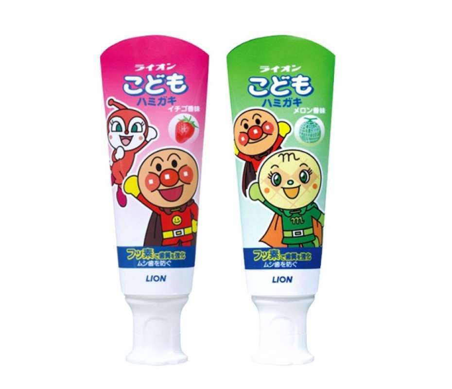 Jual Pasta Gigi Anak Toothpaste Kids Anpanman Lion Japan Di Seller ...