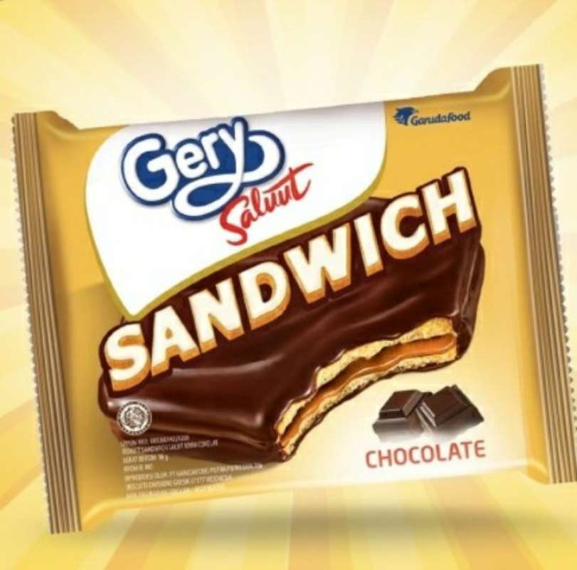 Jual Gery Saluut Sandwich Coklat Biscuit 18gr Saco8[bks] Di Seller ...