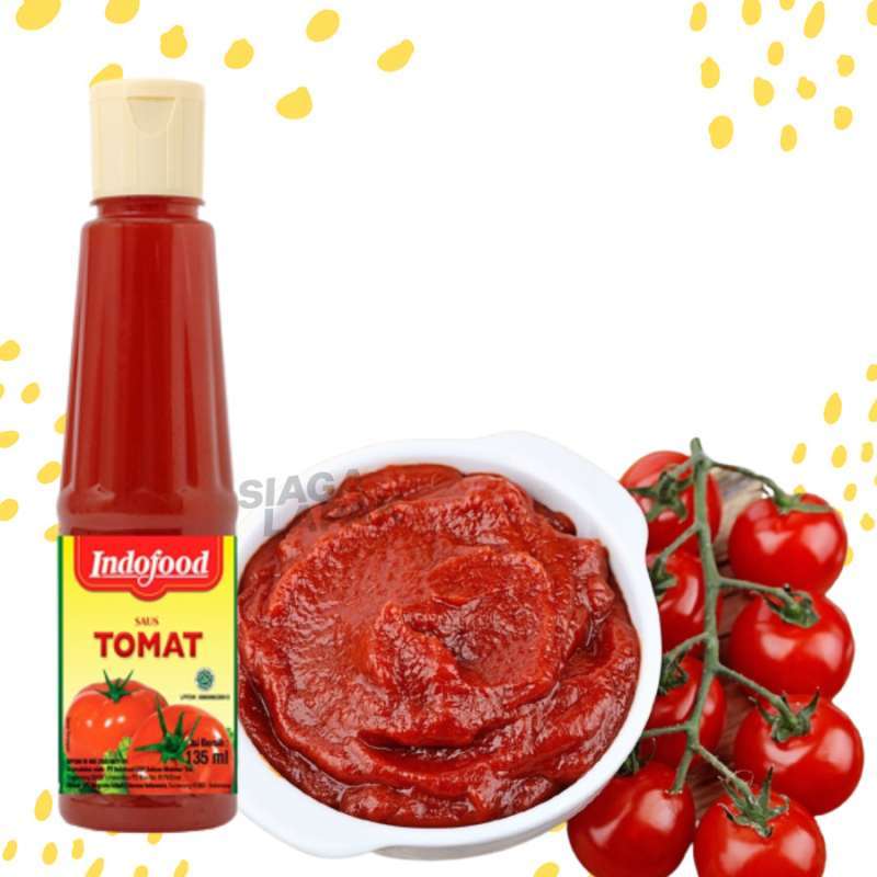 Promo Saus Tomat Indofood Botol Meja 135 ml Diskon 2% di Seller Siaga ...