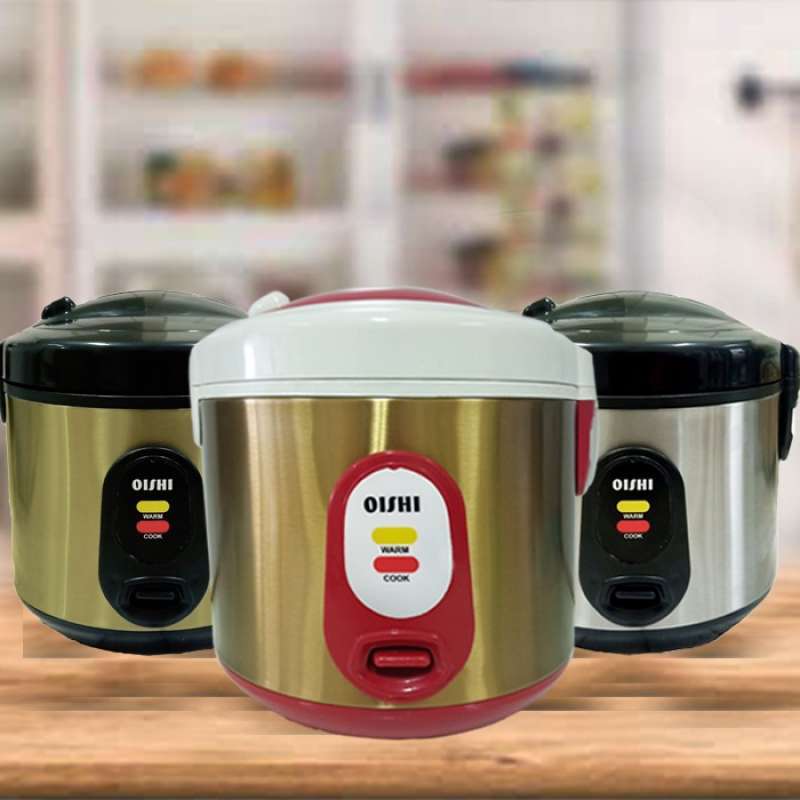 Jual Oishi Rice Cooker 1 Liter - Gold Putih di Seller OmikronPhone ...
