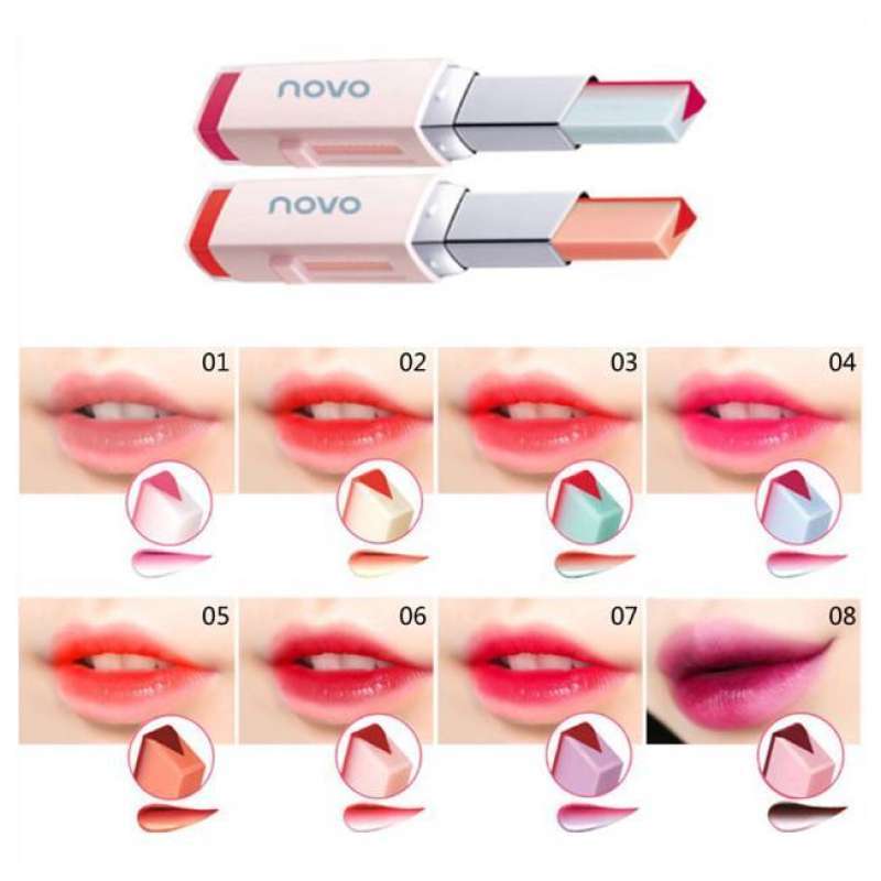 Jual Novo Tint Lip Bar Double Color 5170 Lipstick di Seller Maycreate ...