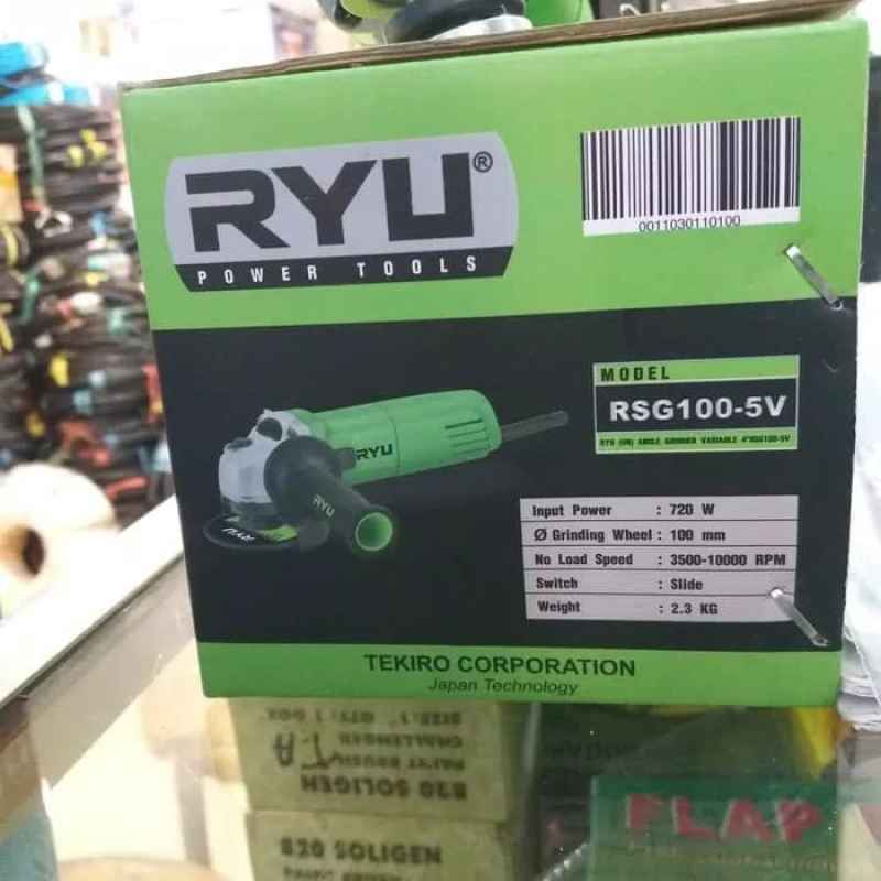 Jual Ryu tekiro mesin gerinda tangan RSG 100-5v variable speed di Seller Surya Tech - Kapuk ...