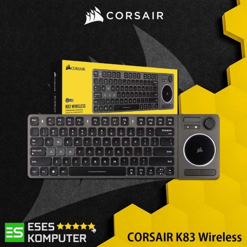 Jual Keyboard Corsair K83 Wireless Entertainment Keyboard - White ...