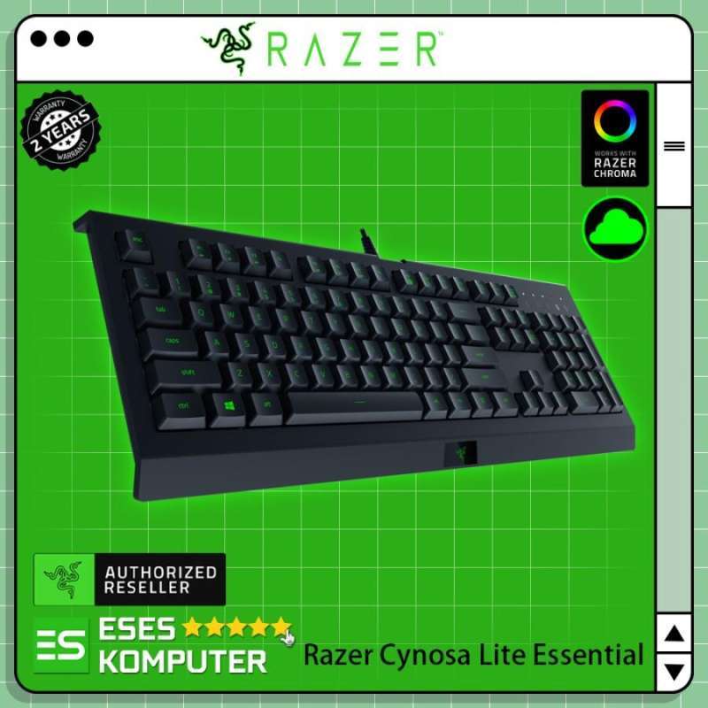 Jual Keyboard Razer Cynosa Lite Essential Chroma Rgb | Keyboard Gaming ...