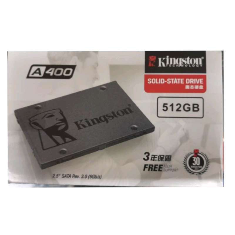 Promo SSD Kingston 512Gb A400 Sata 2.5 Garansi 3 Tahun Diskon 10% di ...