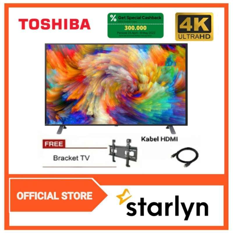 Jual Toshiba 55c350kp 4k Uhd Hdr Smart Android Tv 55 Inch 55c350 Di Seller Cv.starlyn - Cv ...