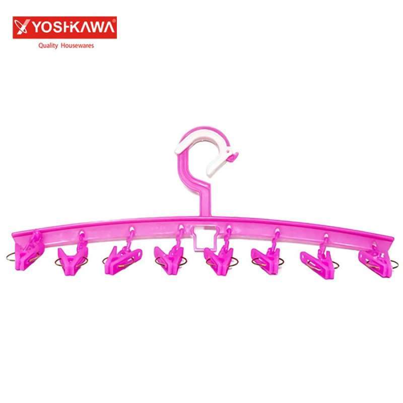 Jual YOSHIKAWA Gantungan Baju Capitan 3 PCS Hanger Laundry di Seller ...