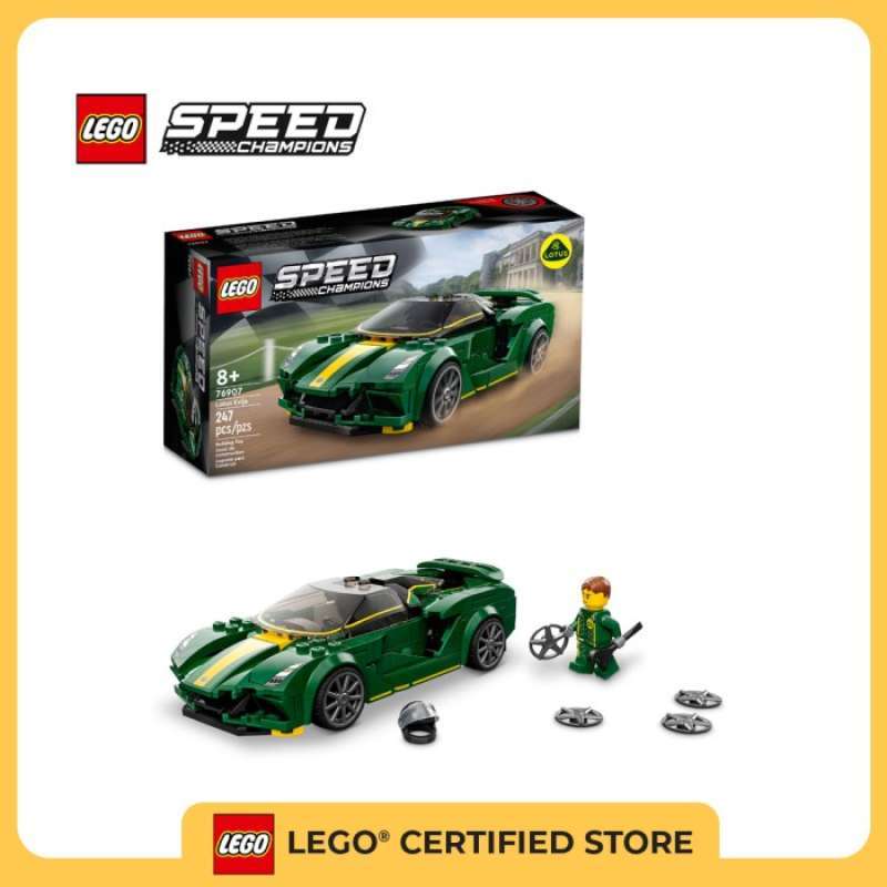Promo LEGO 76907 SPEED CHAMPIONS Lotus Evija Diskon 9% di Seller REGANS ...