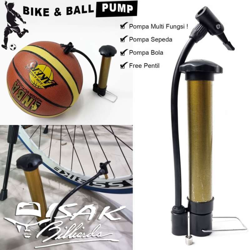 Promo Ball Pump US - Pompa Bola Soccer Volley Futsal Basket Sepakbola ...