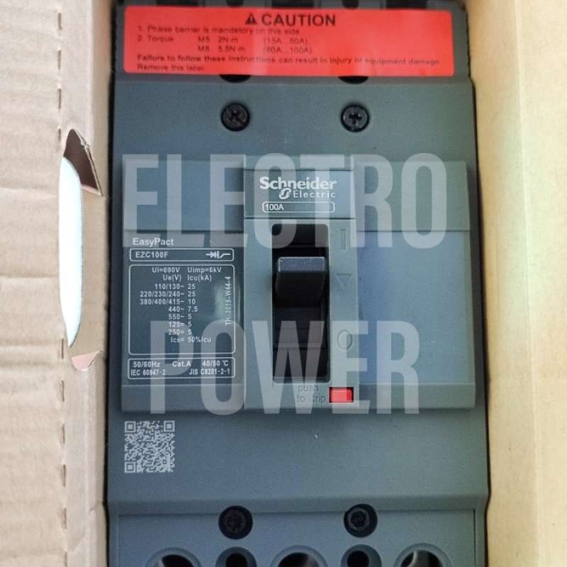 Promo Schneider Easypact Ezc100f 20a 3p Nfb 3 Phase Mccb Diskon 23% Di Seller Kamijaya Store ...