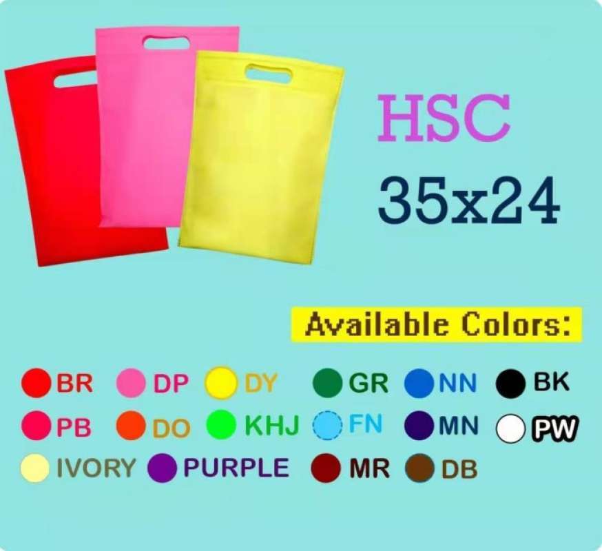 Jual Goodie bag spunbond polos 35x24 di Seller amicospunbond - Condong ...
